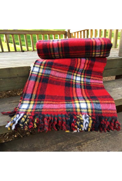 Yavuz Tekstil Scotch Yün Battaniye Çift Kişilik 200 x 220 cm.