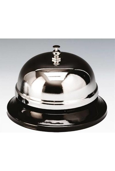 Bezirgann Hediyelik Resepsiyon Zili Metalik Gri Bezirgann Hediyelik Resepsiyon Zili Metalik Gri