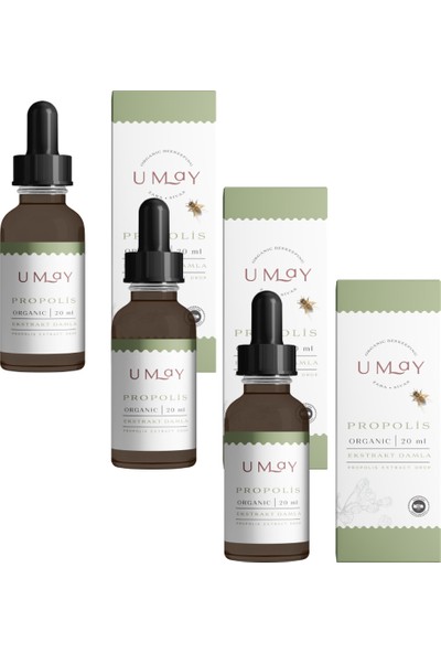 Umay Herbal Organik Propolis 3’lü