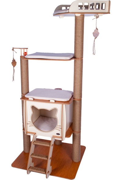 Pati Homes Xl Vip Dubleks Katlı Kedi Evi Pati Homes Xl Vip Dubleks Katlı Kedi Evi