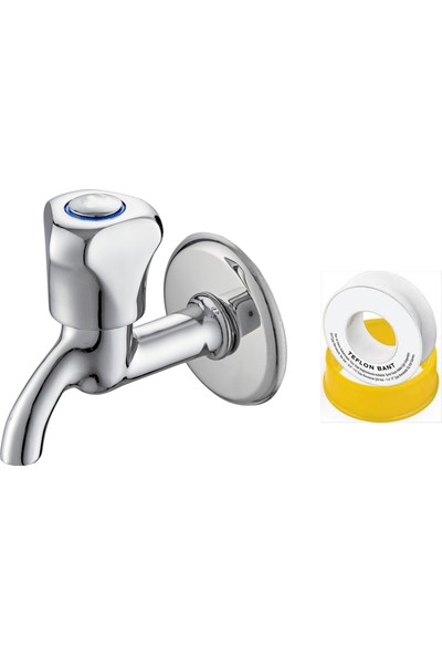 Noyan Alfa Kısa Tuvalet Lavabo Musluğu + Sızdırmaz Teflon Bant Noyan Alfa Kısa Tuvalet Lavabo Musluğu + Sızdırmaz Teflon Bant