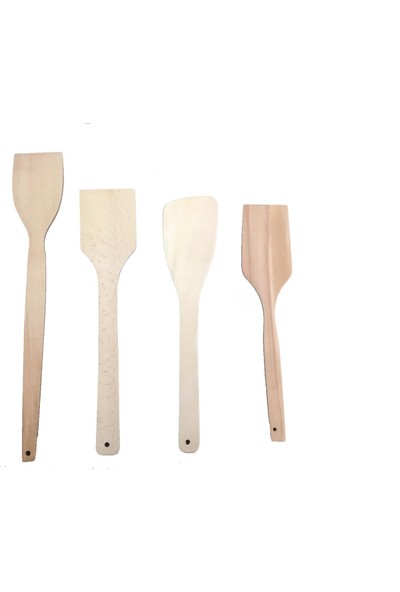 Era Ahşap Tahta Spatula 4 Çeşit Era Ahşap Tahta Spatula 4 Çeşit