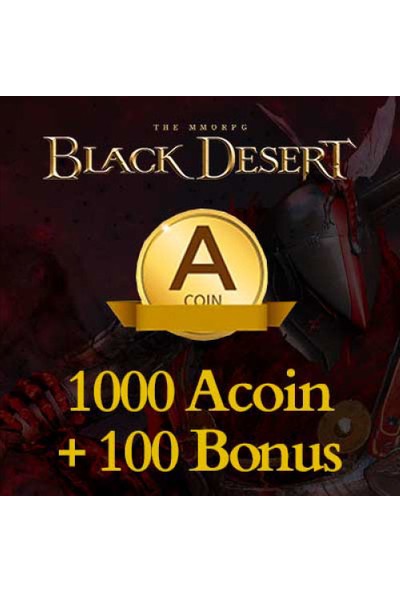 Pearl Abyss Black Desert Online 1.000 Acoin + 100 Bonus Pearl Abyss Black Desert Online 1.000 Acoin + 100 Bonus