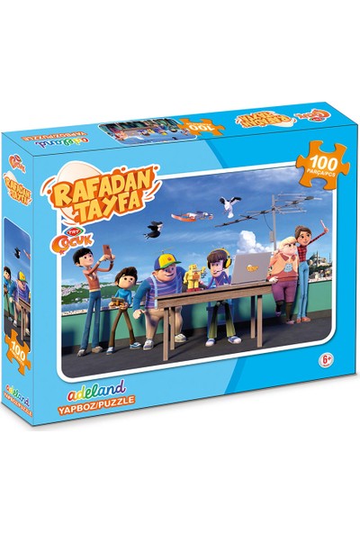 Adeland Trt Adeland Rafadan Tayfa Kutulu Puzzle 100 Parça