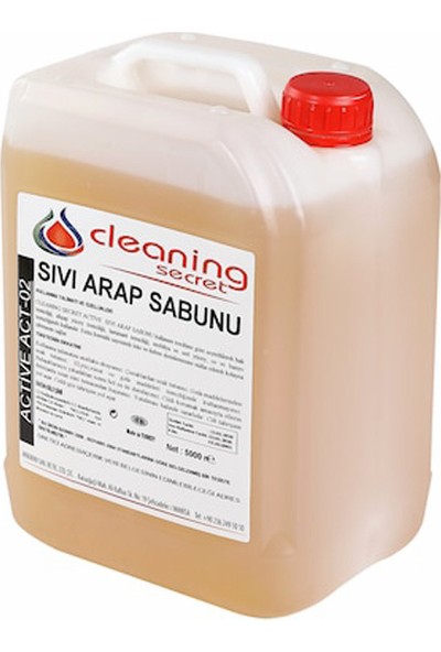 Cleaning Secret Sıvı Arap Sabunu 30 kg Cleaning Secret Sıvı Arap Sabunu 30 kg