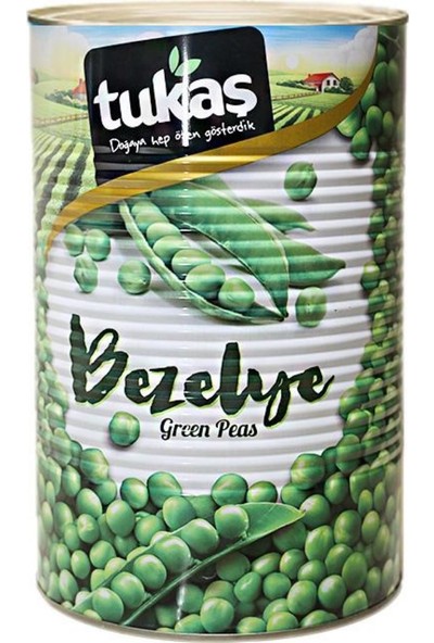 Tukaş Konserve Bezelye 4250 gr Tukaş Konserve Bezelye 4250 gr