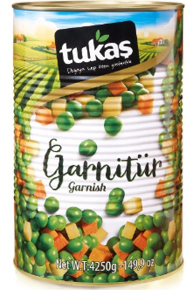 Tukaş Konserve Garnitür 4250 gr Tukaş Konserve Garnitür 4250 gr
