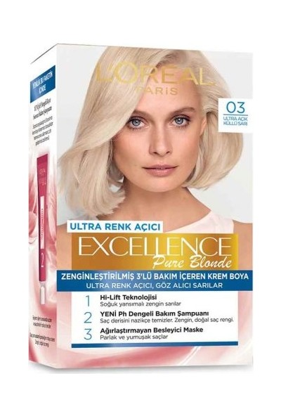 Loreal Paris Excellence Creme Saç Boyası 0.3 Loreal Paris Excellence Creme Saç Boyası 0.3
