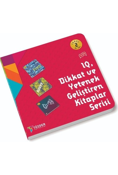 6+ Yaş Level 2 - IQ Dikkat ve Yetenek Geliştiren Kitaplar Serisi