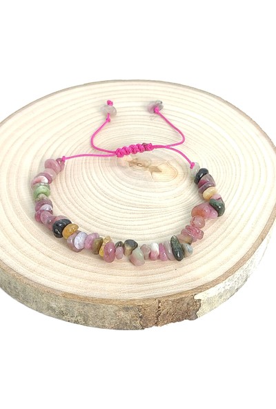 Taş Rüyası Turmalin Doğal Taş Bileklik - Kırık Taş Taş Rüyası Turmalin Doğal Taş Bileklik - Kırık Taş