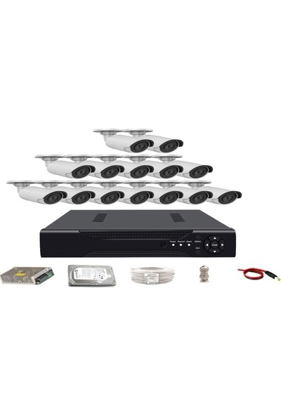 Yıldırım Group 14'lü 5mp Sony Lensli Kamera +H265 Kayıt Cihazı Güvenlik Kamerası Seti Yıldırım Group 14'lü 5mp Sony Lensli Kamera +H265 Kayıt Cihazı Güvenlik Kamerası Seti