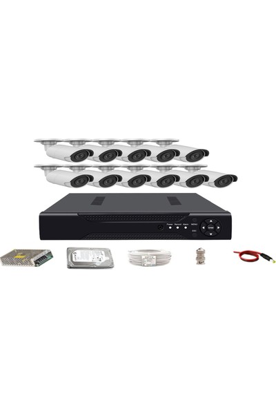 Yıldırım Group 11'li 5mp Sony Lensli Kamera +H265 Kayıt Cihazı Güvenlik Kamerası Seti Yıldırım Group 11'li 5mp Sony Lensli Kamera +H265 Kayıt Cihazı Güvenlik Kamerası Seti