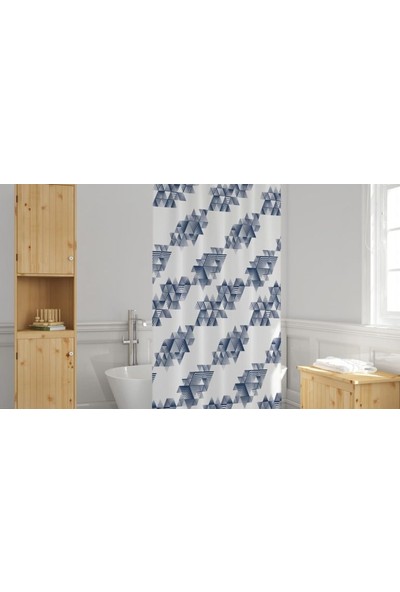 Evdy Duş Perdesi 1619 Model Çift Kanat 100 x 200 cm Evdy Duş Perdesi 1619 Model Çift Kanat 100 x 200 cm