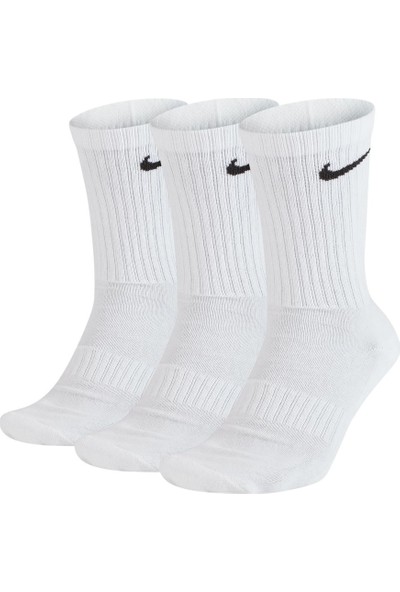 Nike Everyday Cotton Cushıoned Crew 3'lü Çorap SX7664-100 Nike Everyday Cotton Cushıoned Crew 3'lü Çorap SX7664-100