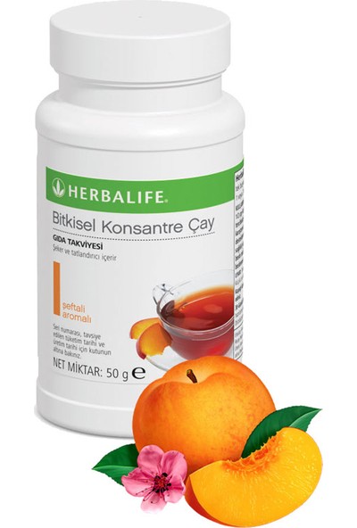 Herbalife Bitkisel Konsantre Çay Şeftali (50GR)
