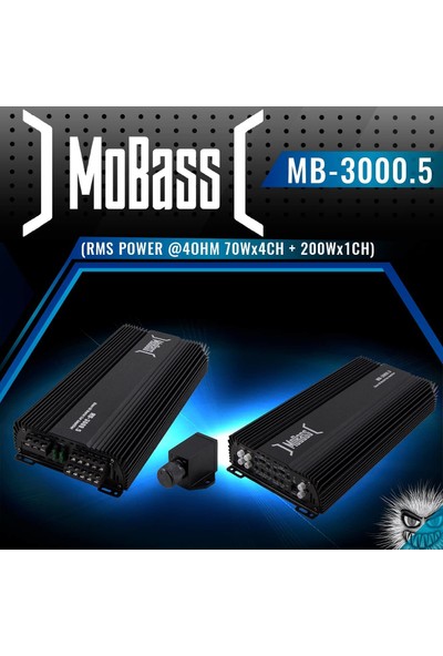 Mobass MB-3000.5 Amplıfıkator