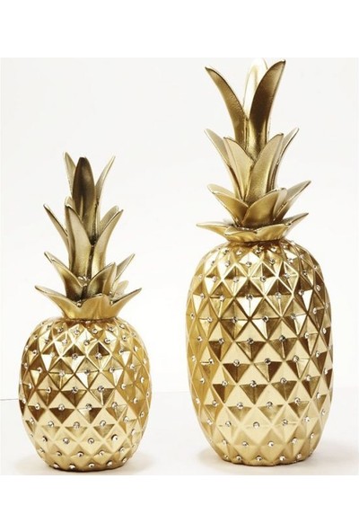 Hediye Seviyorum Ananas Biblo Altın