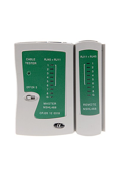 OEM Rj 45 / Rj 11 Tester Cat5 Cat6 Internet Test Cihazı / Test Aleti OEM Rj 45 / Rj 11 Tester Cat5 Cat6 Internet Test Cihazı / Test Aleti
