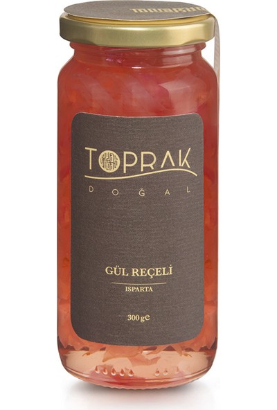 Toprak Doğal Gül Reçeli 300 gr