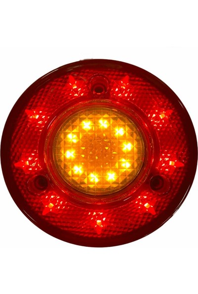Ledshop 19 LED 2 Fonksiyon Stop Lamba Su Geçirmez 12-24 Volt 2 Adet Ledshop 19 LED 2 Fonksiyon Stop Lamba Su Geçirmez 12-24 Volt 2 Adet