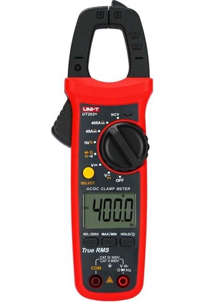 Unit UT-203+ 600 V 400 A Pensampermetre Unit UT-203+ 600 V 400 A Pensampermetre
