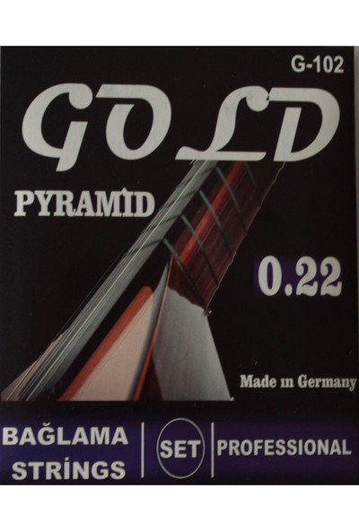 Gold Pyramid 0.22 Saz Bağlama Teli