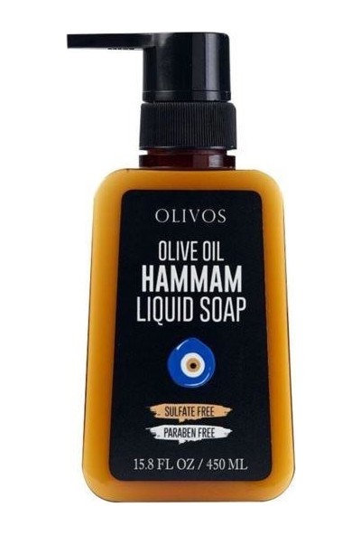Olivos Zeytinyağlı Hamam Kokulu Sıvı El Sabunu 450 ml