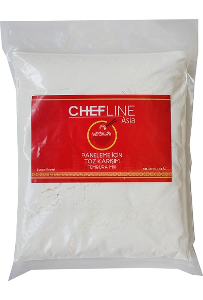 Chefline Asia Tempura Pane Karışımı 1 kg Chefline Asia Tempura Pane Karışımı 1 kg
