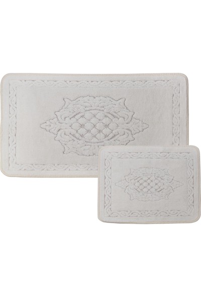 Schafer Premium 2li Banyo Paspası- Ekru