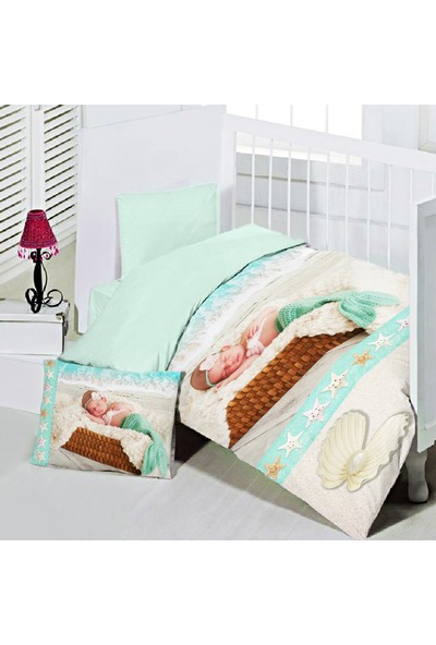 Maxstyle Mermaid Bebek Nevresim Takımı Maxstyle Mermaid Bebek Nevresim Takımı