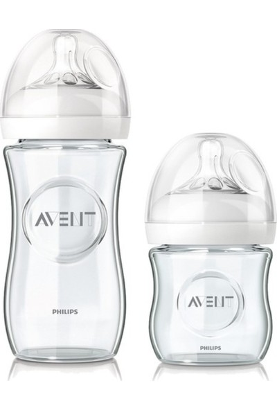 Philips Avent Natural Cam Biberon Seti 2'li 240 ml + 120 ml Philips Avent Natural Cam Biberon Seti 2'li 240 ml + 120 ml