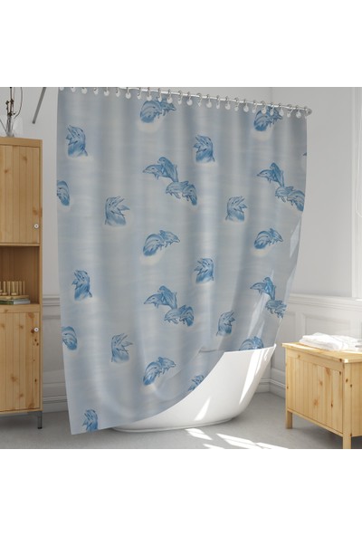 Evdy 7085 Yunus Model Tek Kanat 1 x 180 x 200 cm Duş Perdesi