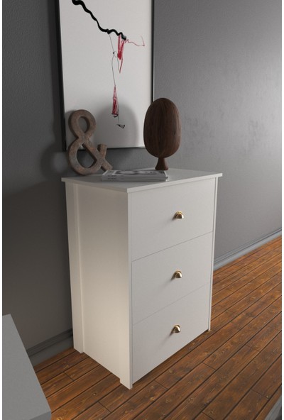 Mobu Concept 3 Çekmeceli Şifonyer Mobu Concept 3 Çekmeceli Şifonyer