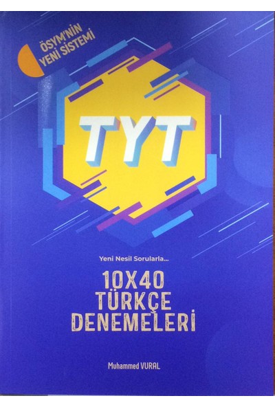 Aritmetik Muhammed Vural Türkçe 10x40 Deneme Aritmetik Muhammed Vural Türkçe 10x40 Deneme