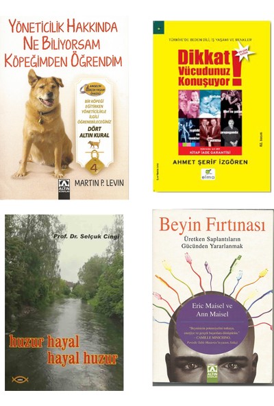 Elma Yayınevi - Iş Hayatı ve Yöneticilik Üzerine 4'lü Set