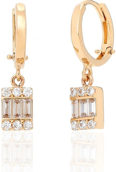 Milet Kuyumculuk Mini Baget Küpe Milet Kuyumculuk Mini Baget Küpe