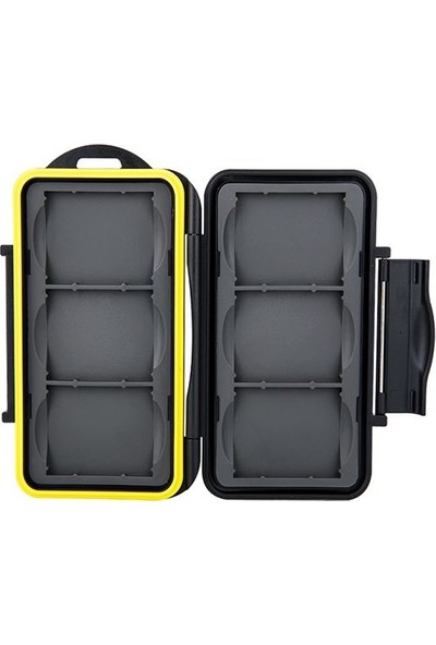 JJC Compact Flash Cf Hafıza Kartları Için Jjc Mc-Cf6 Muhafaza Kabı JJC Compact Flash Cf Hafıza Kartları Için Jjc Mc-Cf6 Muhafaza Kabı