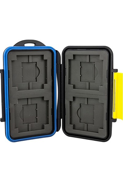 JJC Mc-3 Cf, Sd, Xd ve Ms Pro Duo Hafıza Kartları Muhafaza Kabı