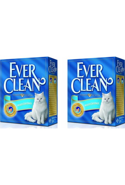 Ever Clean Multi Crystal/multi Kristal Kedi Kumu 10 Lt x 2 Adet Ever Clean Multi Crystal/multi Kristal Kedi Kumu 10 Lt x 2 Adet