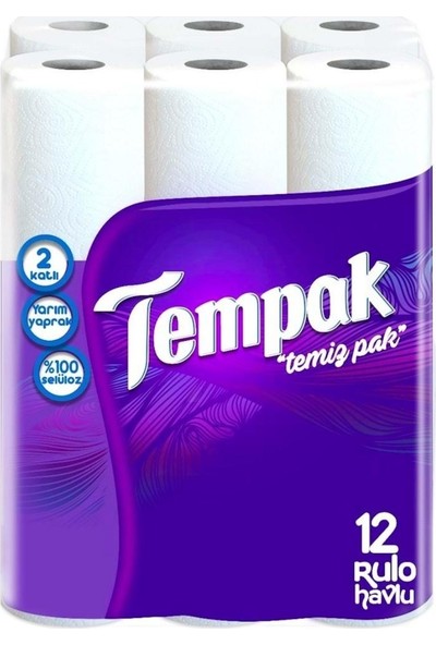 Tempak Kağıt Havlu 12 Li