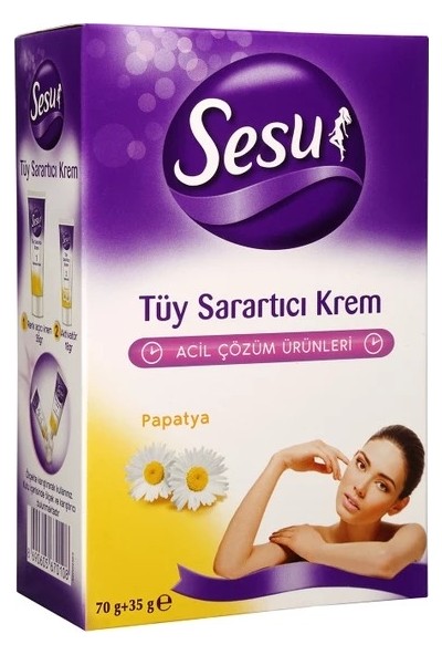 Sesu Tüy Sarartıcı Krem 35/70