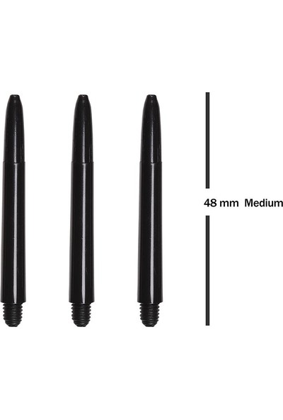 Bora Dart Shaft Siyah Medium 1 Set Bora Dart Shaft Siyah Medium 1 Set