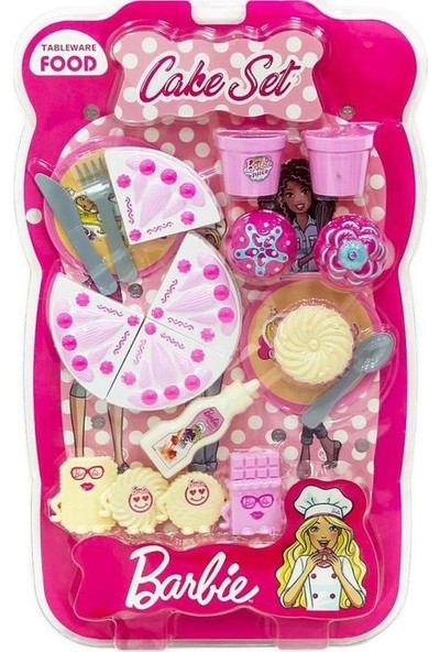 Barbie Oyuncak Pasta ve Tatlı Çeşitleri