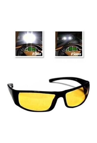 Evvano Anti Far Gece Görüş Gözlüğü (Tam Çerçeve)