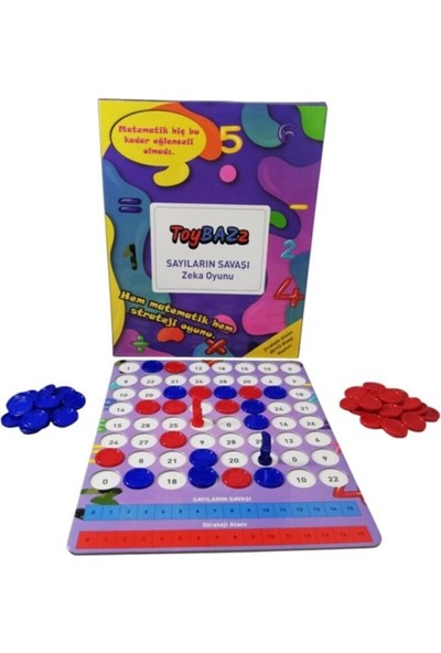 Toybazz Sayıların Savaşı Zeka ve Strateji Oyunu Toybazz Sayıların Savaşı Zeka ve Strateji Oyunu