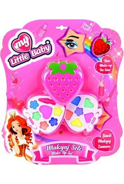 Limon My Lıttle Baby Çilek Kartela İkili Makyaj Seti LMN066