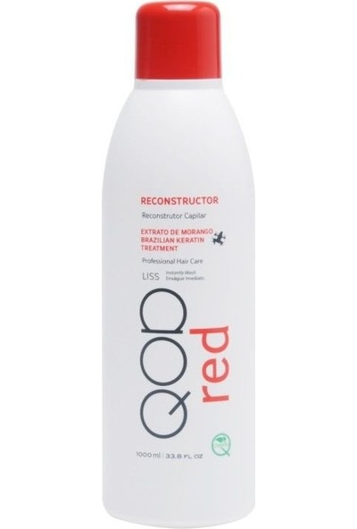 Qod Red Organıq Reconstructor Brezilya Keratin Terapisi Acil Saç Kurtarma