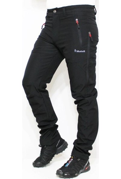 Mudwıll Polarsız Softshell Siyah Pantolon 250103
