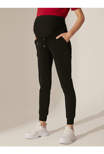 Görsin Hamile Görsin Paçası Lastikli Hamile Eşofman Altı