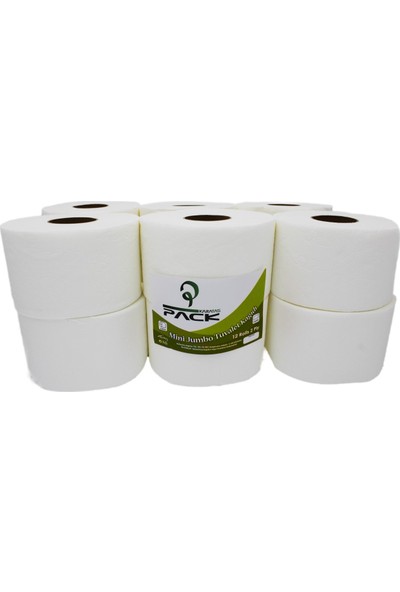 Pack Mini Jumbo Tuvalet Kağıdı 12 'li Pack Mini Jumbo Tuvalet Kağıdı 12 'li